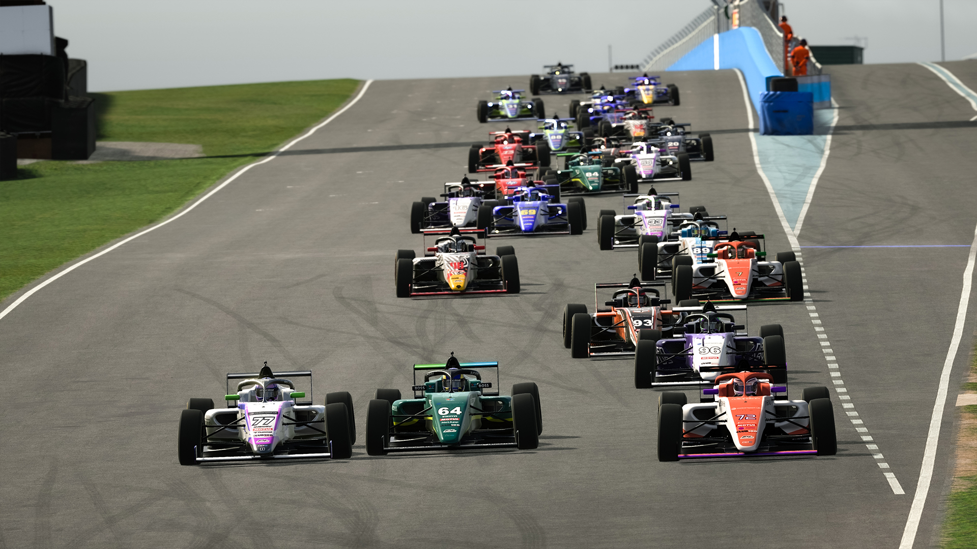 British F4 Esports Championship, Round 6: Carroll closes the gap ...