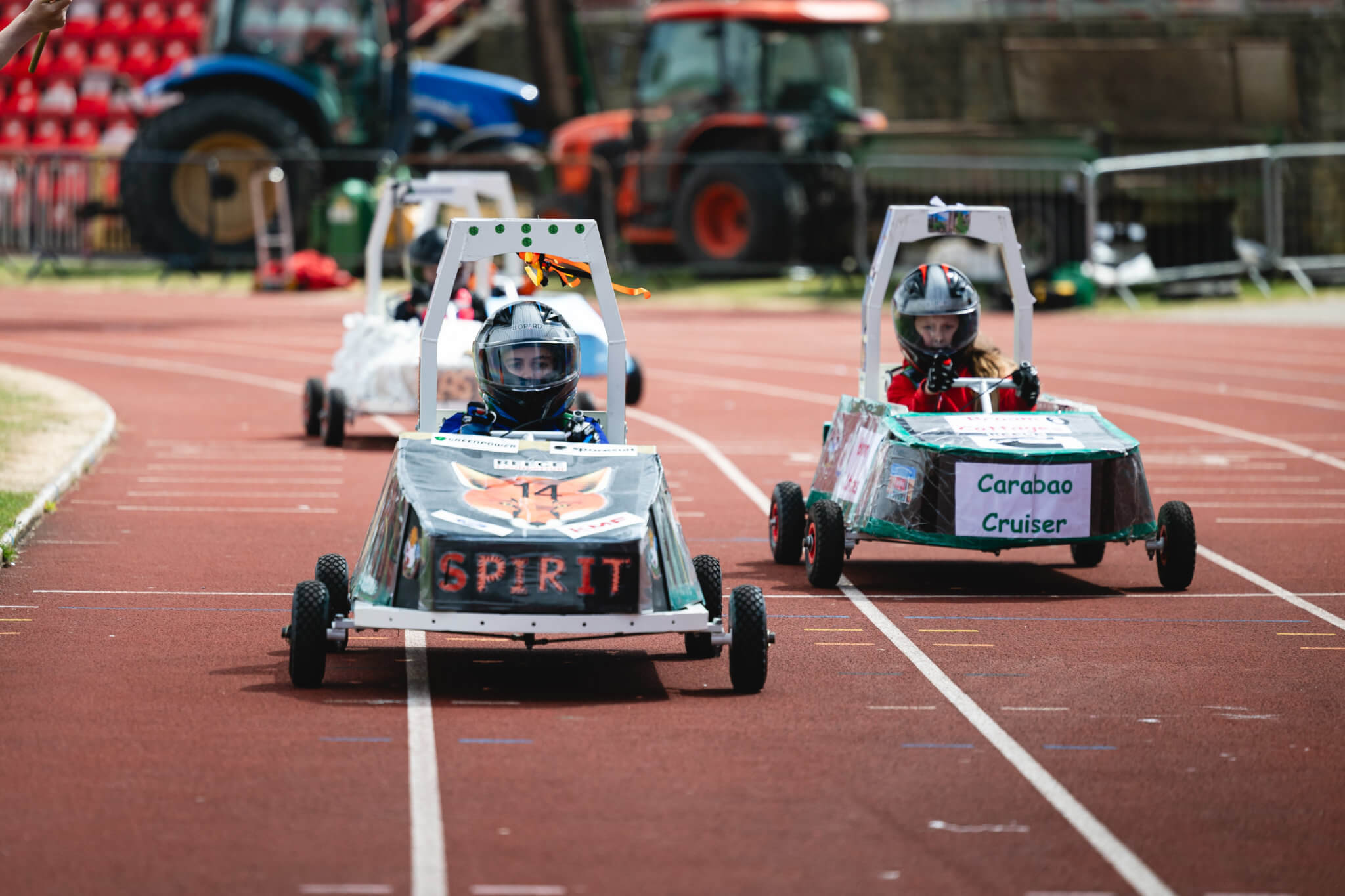 Youngsters go full throttle at Gateshead Stadium in bid to become ...