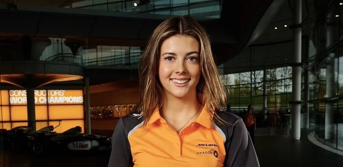 Ella Stevens celebrates McLaren signing for F1 ACADEMY series ...